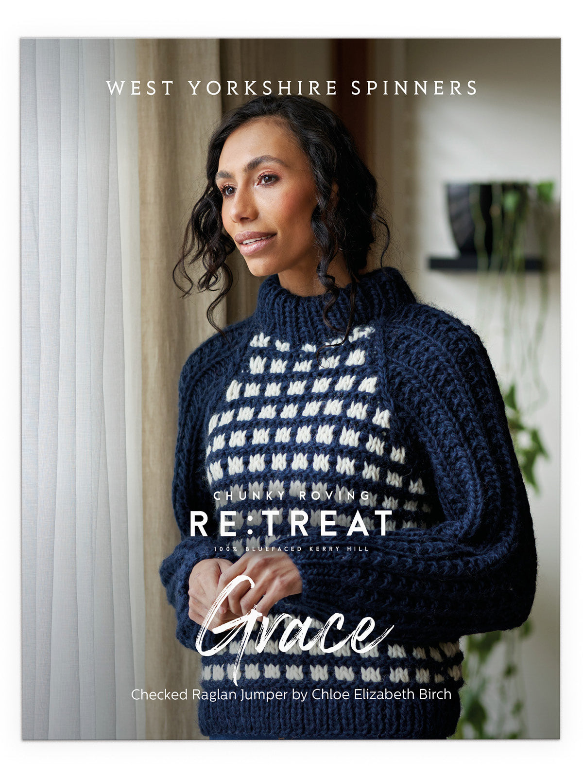 Grace Checked Raglan Jumper Pattern by Chloé Elizabeth Birch – West ...